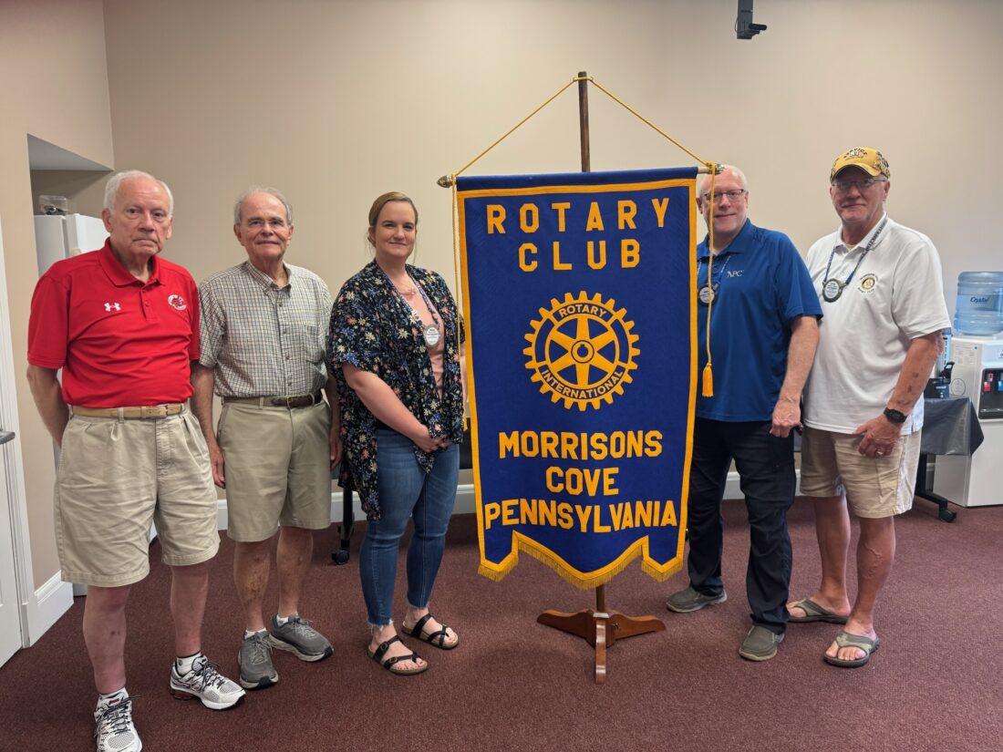 Morrisons Cove Rotary installs officers | News, Sports, Jobs - Altoona ...